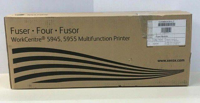NEW OEM GENUINE Xerox 109R00847 Fuser Unit 109R0847, 109R847 Cartidge ...