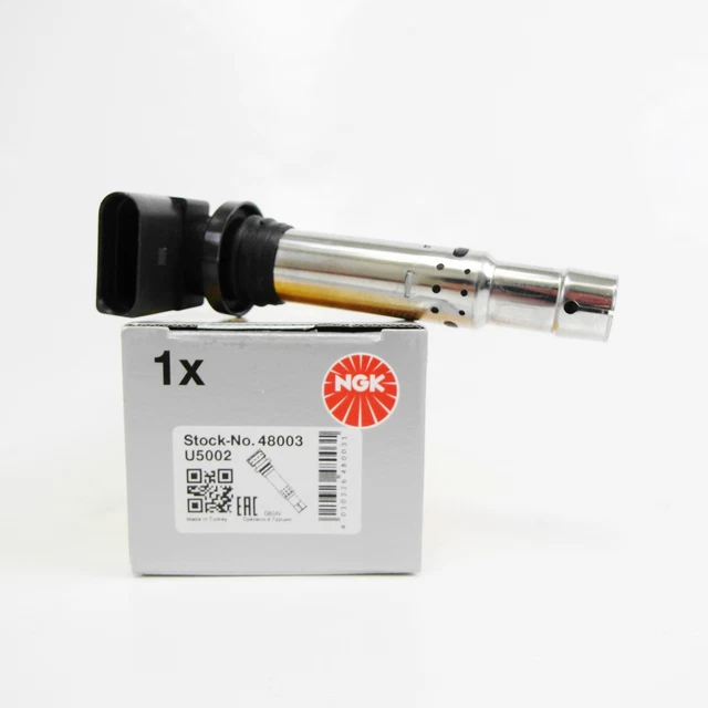 BOBINE D'ALLUMAGE NGK Audi VW Seat Skoda 1,4l 1,6l FSI TFSI U5002 ...