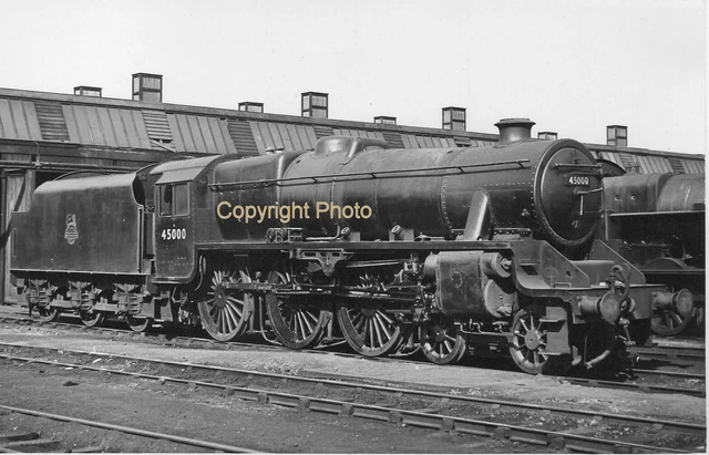 PHOTO - LMS Stanier Black '5' No.45000 at Rugby £1.99 - PicClick UK