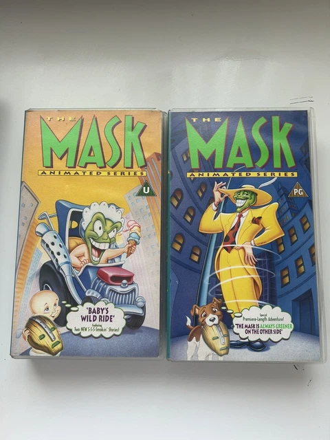 THE MASK ANIMATED series vhs X2 £19.99 - PicClick UK