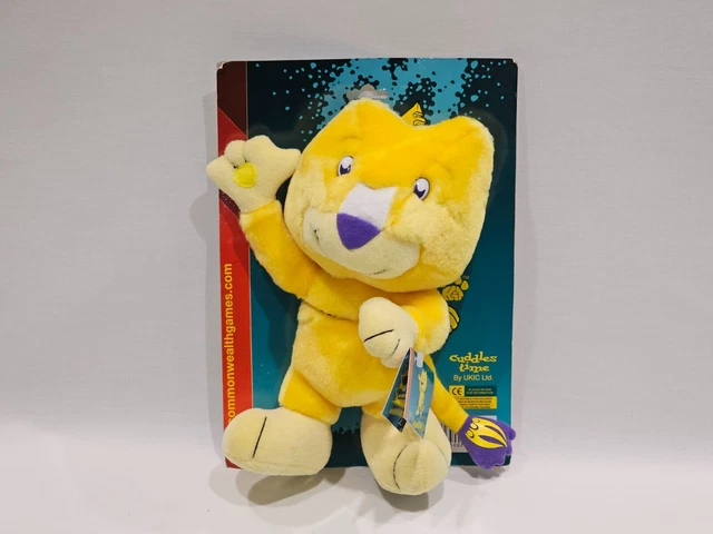 KIT THE KAT - Manchester 2002 Commonwealth Games Mascot - With tag (10 ...