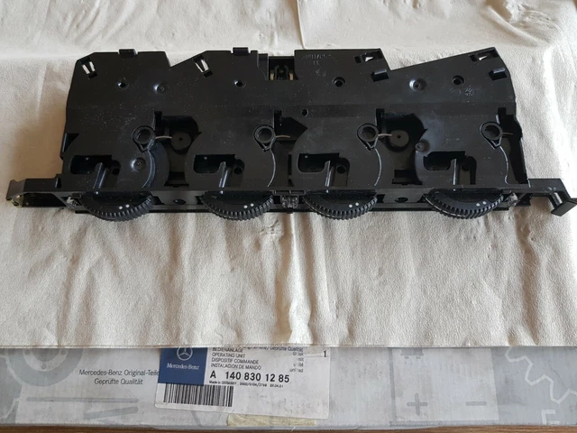 ORIGINALE MERCEDES-BENZ W140 Console centrale sfiato unità operativa ...
