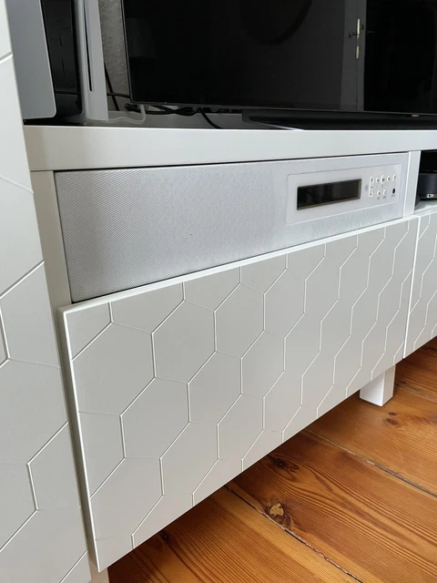 UPPLEVA SOUNDSYSTEM WEISS | 2. Generation | Boxen je 56x10 cm | IKEA ...