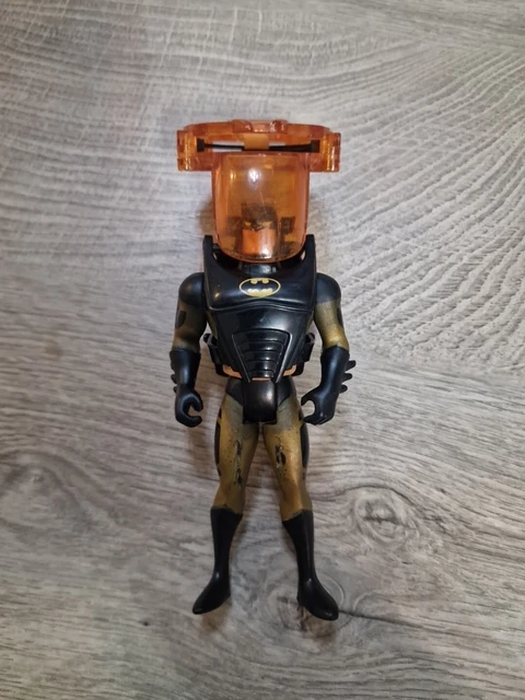 BATMAN DISC LAUNCHER DC Comics Animated 5” Vintage Kenner Action Figure ...