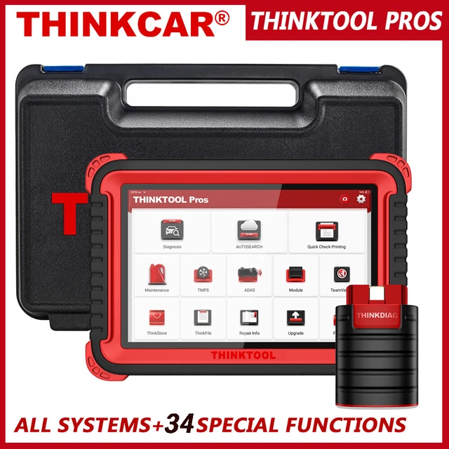 THINKCAR THINKTOOL PROS Profi OBD2 Diagnosegerät ALLE SYSTEM ECU Key ...