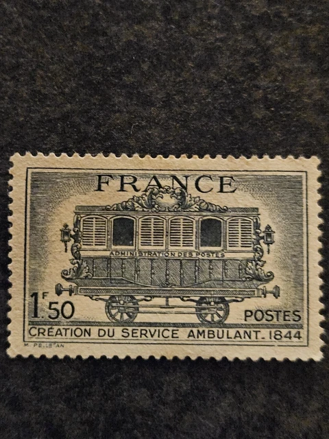 TIMBRE FRANCE N°609 Centenaire Du Postal EUR 1,00 - PicClick FR