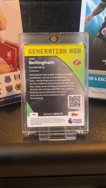 TOPPS JOBE BELLINGHAM Generation Now Rookie Card 2025-2026 Premier ...