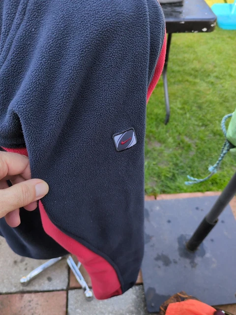 NIKE X ENGLAND Rugby 1/3 Zip Fleece Jacket Size XL 2000s Y2k £25.00 ...