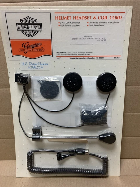 HARLEY DAVIDSON STEREO Helmet Headset 77126-88 EUR 99,00 - PicClick DE
