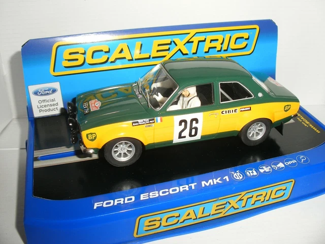 SCALEXTRIC - C3635 Ford Escort Mk1 Monte Carlo 1970 Francois Piot - NEW ...