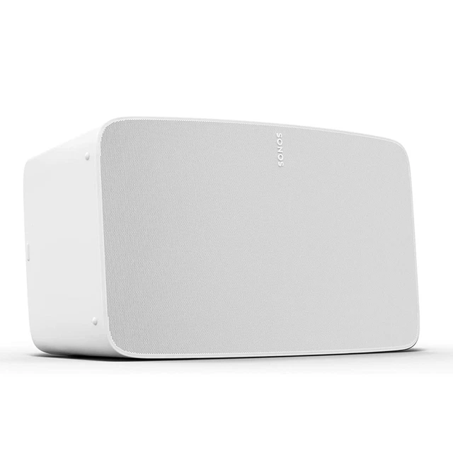 SONOS PLAY 5 Gen 2 Smart Speaker White Wired Studio Sound Deep Loud ...