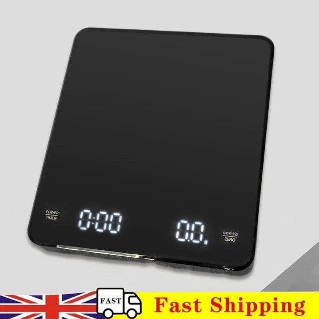 SMART DIGITAL SCALE High Precision Timer Coffee Spice Scales Coffee ...