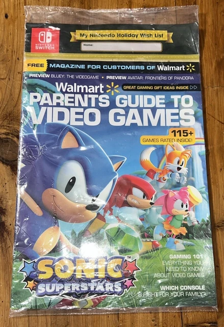 2023 PARENTS GUIDE to Video Games Magazine SONIC and 115 Video Games ...