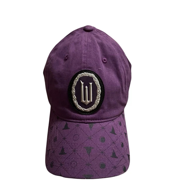 NEW NWT WICKED Purple Baseball Hat Cap W/ Emblem Universal Studios ...