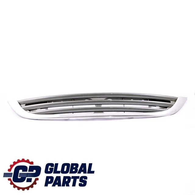 MINI COOPER R50 R52 Front Bumper Chrome Grill Gille Bonnet Dark Silver ...