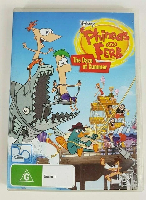 DISNEY PHINEAS AND Ferb The Daze of Summer DVD Region 4 $11.95 ...