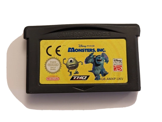 DISNEY PIXAR CARS Incredibles & Monsters Inc - Game Boy Advance GBA ...