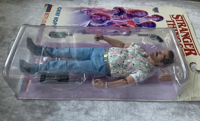 RARE CHIEF HOPPER McFarlane Stranger Things 7” Figure New Sealed Carded ...