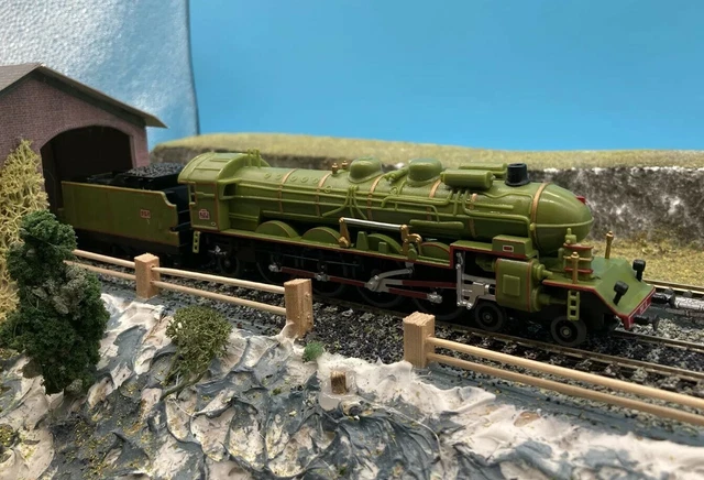 HO GAUGE PLM Pacific Class Steam Locomotive Train Engine Model Railway ...