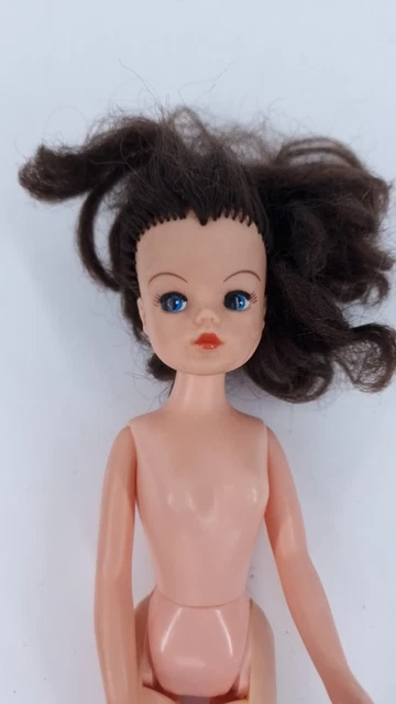 Sindy Doll Brunette Pedigree 1980s Doll With Real Eyelashes Eur 29 50