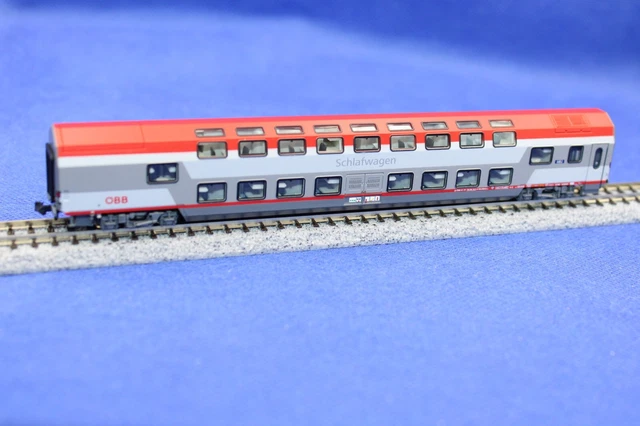 LS MODELS 97001-1 Spur N ÖBB Doppelstock-Schlafwagen WLABmz/Neu EUR 99 ...