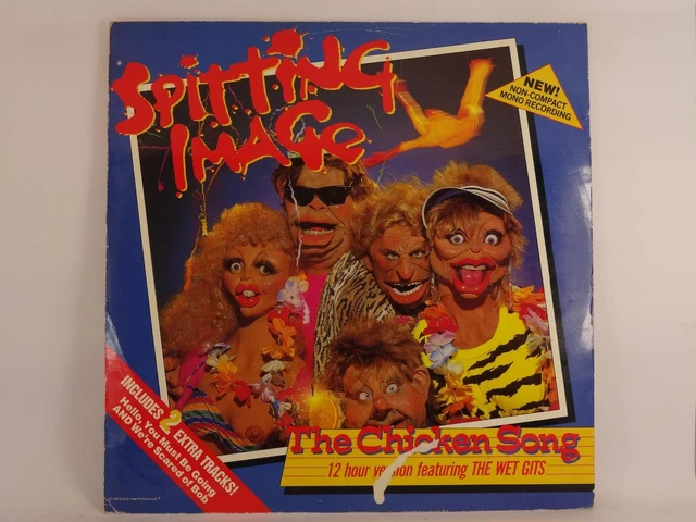SPITTING IMAGE THE CHICKEN SONG (272) 4 pistes 12 pouces manche photo ...
