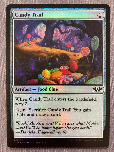 MTG MAGIC CANDY Trail ***Sermped*** Foil Wilds of Eldraine EUR 1,83 ...