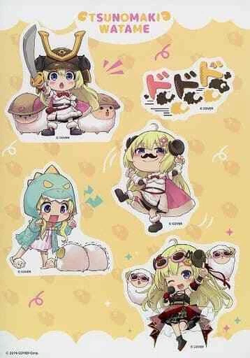 SEAL STICKER TSUNOMAKI Watame Virtual Youtuber Hololive Birthday ...