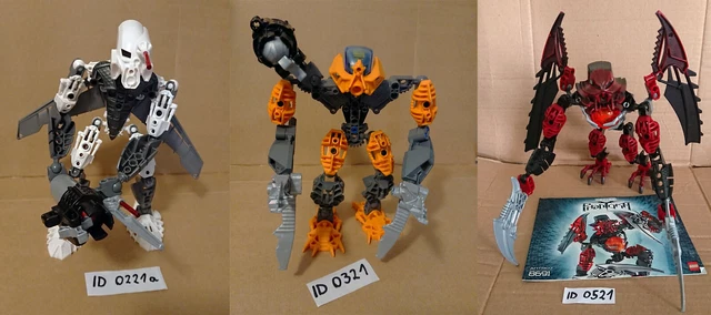 LEGO BIONICLE PHANTOKA Set : Toa Kopaka, Toa Pohatu, Antroz EUR 38,41 ...