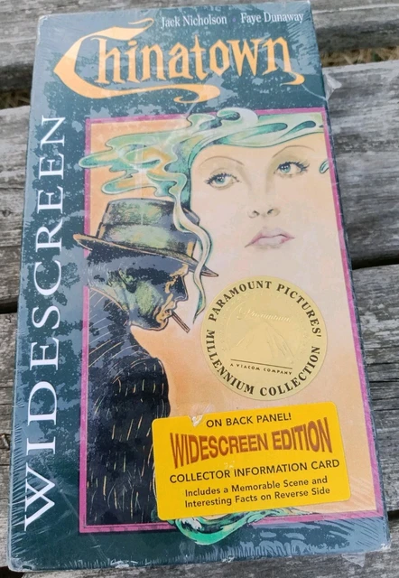 CHINATOWN WIDESCREEN SEALED VHS Watermark Paramount Millennium ...
