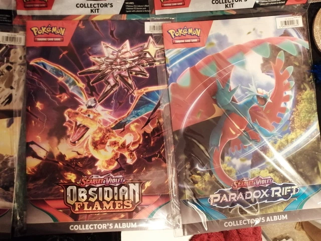 POKEMON CARD SV Obsidian Flames Paradox Rift Collectors Kit Album NO ...