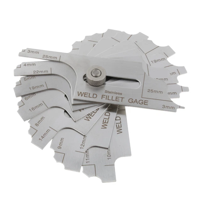 WELDING GAUGE WELD Inspection Gage Test Ulnar Welder Gauge Metric £11. ...