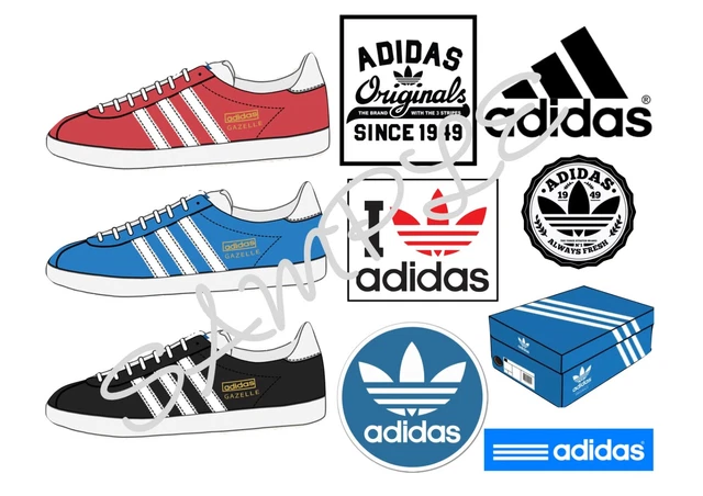 ADIDAS ORIGINALS / Gazelle Edible Icing Sheet A4 Cake Toppers £5.50 ...