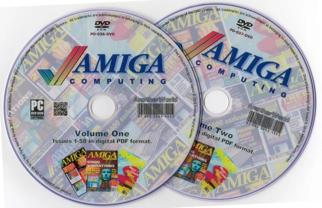AMIGA COMPUTING MAGAZINE Collection on Disk ALL ISSUES (1200/500/600 ...
