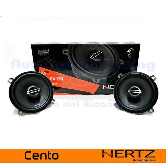 HERTZ CX130 LINEA Cento Coppia Casse Altoparlanti Coassiali 130MM 150W ...