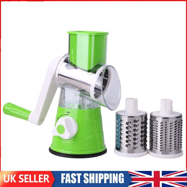 MANUAL VEGETABLE FRUIT Round Cutter Slicer Shredder Kitchen Gadgets ...