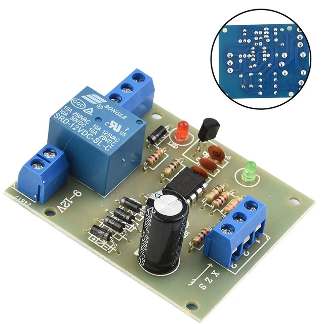 LIQUID LEVEL CONTROLLER Sensor Module Water-level Detection Sensor ...