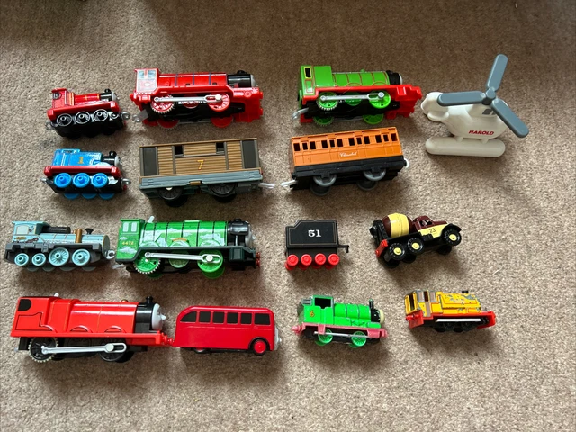 THOMAS THE TANK engine Toy Bundle Figures By Mattel Gullane Ertl Tomy £ ...
