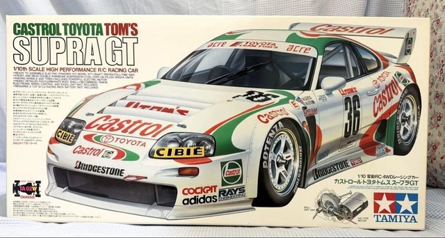 MIYATA CASTROL TOYOTA TOM'S SUPRA TA02W Chassis £563.83 - PicClick UK