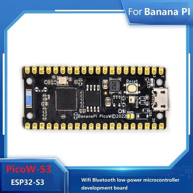 PER BANANA PI BPI Pico W-S3 ESP32-S3 32-Bit LX7 Dual Core 240 MHz PSRAM FLA4505 EUR 15,10 ...