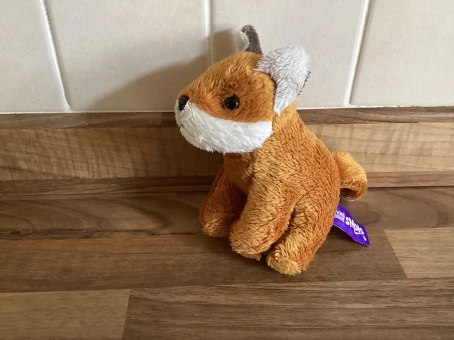 LIVING NATURE FOX cub small soft toy plush comforter 5” £5.44 - PicClick UK