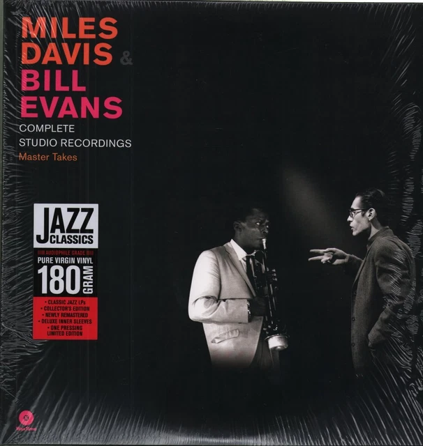 MILES DAVIS AND Bill Evans Complete Studio Recordings double LP vinyl ...