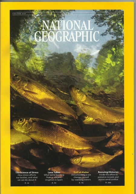 NATIONAL GEOGRAPHIC MAGAZINE (June 2024) SCIENCE OF STRESS~~~~RESCUING ...