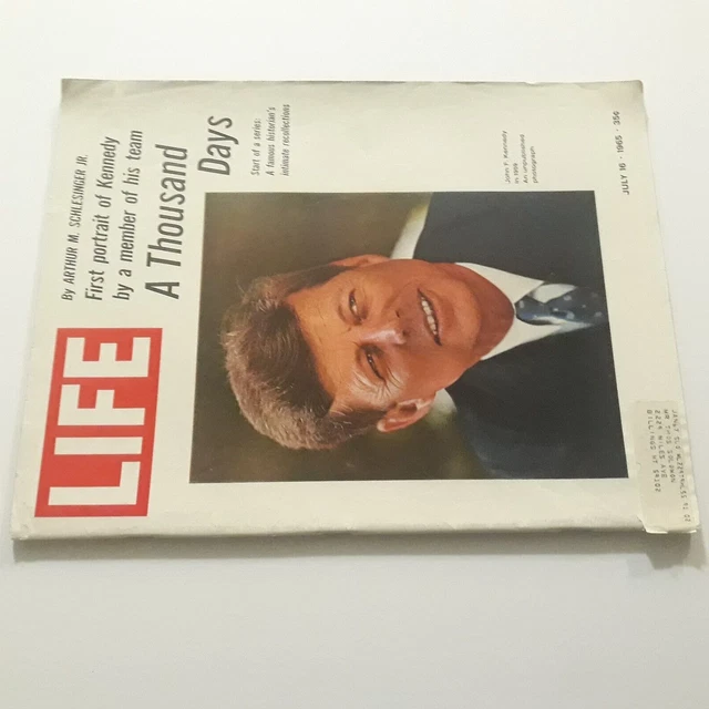 LIFE MAGAZINE JULY 16 1965 John F. Kennedy Lotus Ford Lee Kuan Yew Pop ...