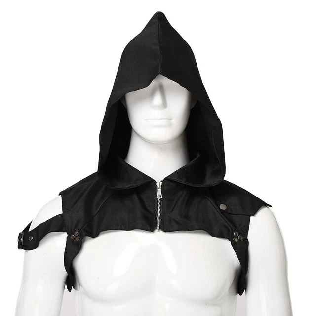 MITTELALTER GUGEL STEAMPUNK Kapuze Unisex Schwarz 1 EUR 56,39 - PicClick DE