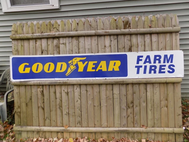 VINTAGE GOOD YEAR Farm Tires Sign $800.00 - PicClick