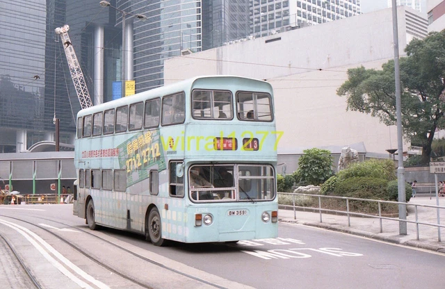 ORIGINAL BUS PHOTOGRAPHIC negative China Motor Bus Fleetline LF134 ...