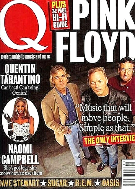 PINK FLOYD DAVID Gilmour Roger Waters Interview UK Music Magazine Rock ...