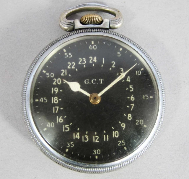 WWII MILITARY ISSUE HAMILTON GCT 4992b MASTER NAVIGATION WATCH £475.00 - PicClick UK