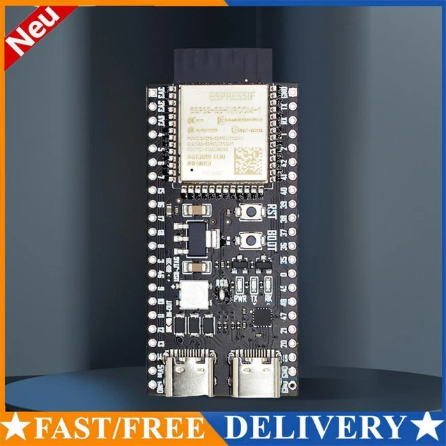 ESP32/ESP32-S3/ESP32-C3 SCHEDA DI sviluppo doppia tipo C (N8R2 non saldata) EUR 8,86 - PicClick IT
